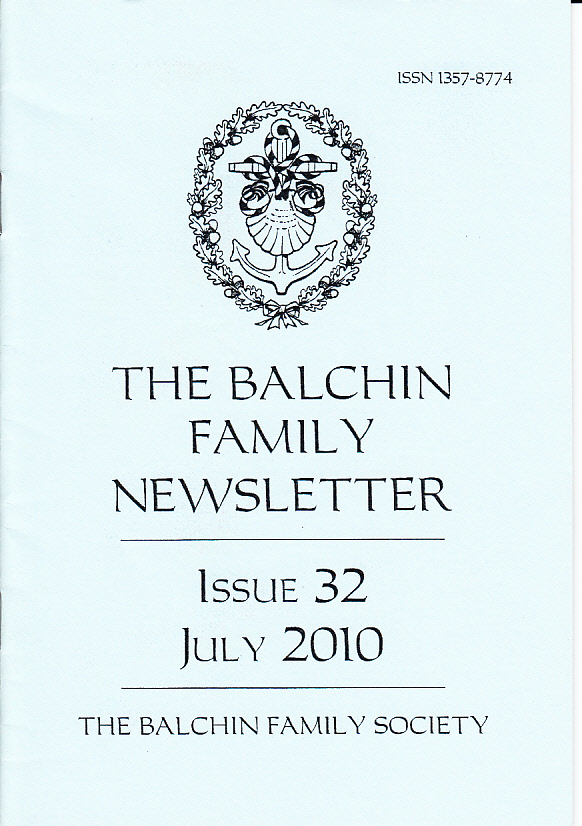 Issue 32 – Balchin Family Society