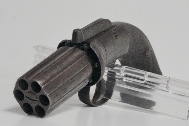 Edmund Balchin Pepperbox Pistol 1850s – Balchin Family Society
